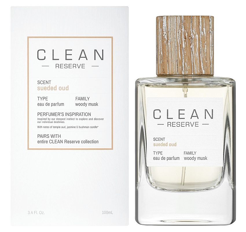 Мужская парфюмерная вода Clean Sueded Oud 100 мл / Клин Суэдед Уд Замшевый Уд