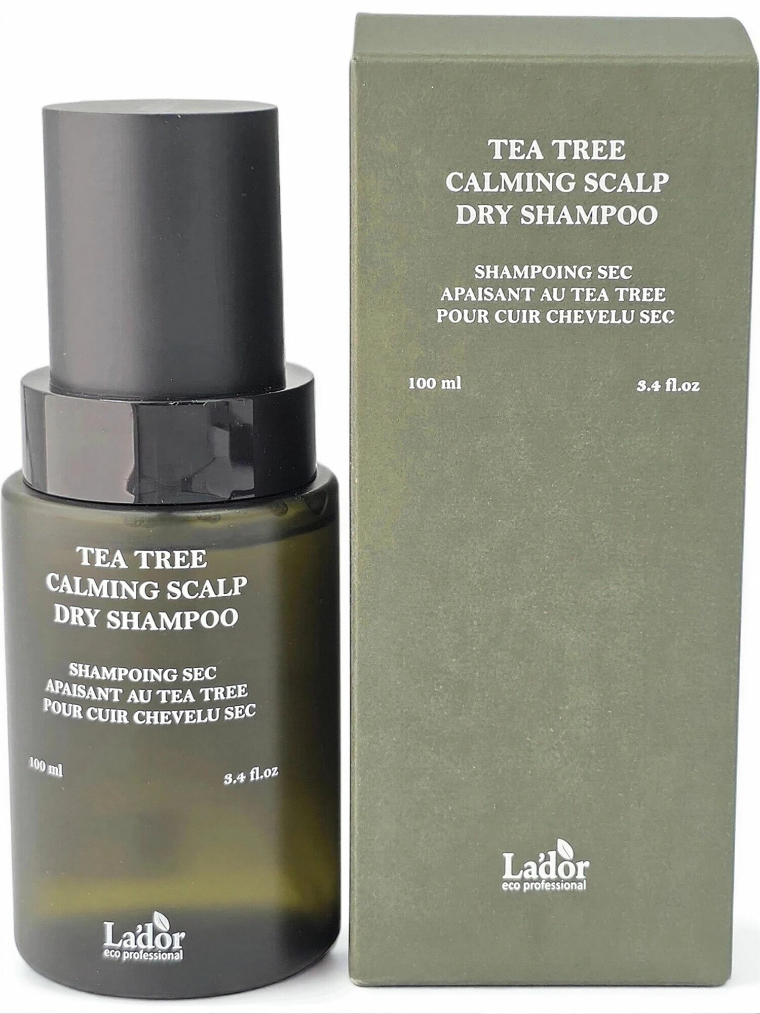 LADOR Сухой шампунь для кожи головы с маслом чайного дерева Tea Tree Calming Scalp Dry Shampoo 100 мл