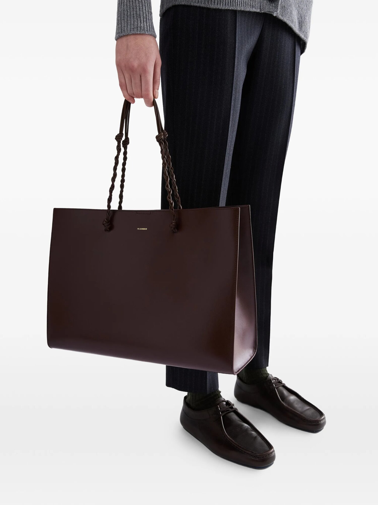 Сумка Jil Sander Tangle, brown — фото 1