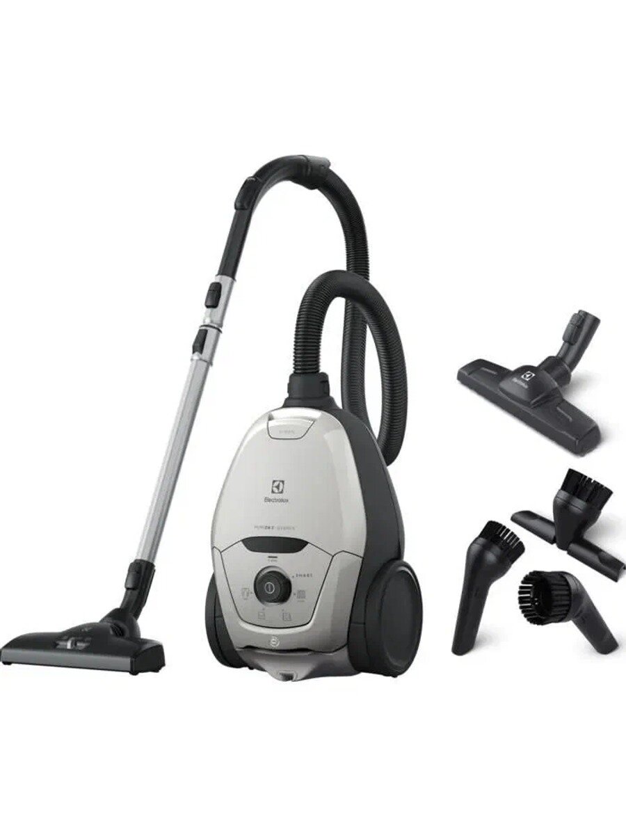 Electrolux Напольный пылесос D82-4MG, серый, классическое исполнение
