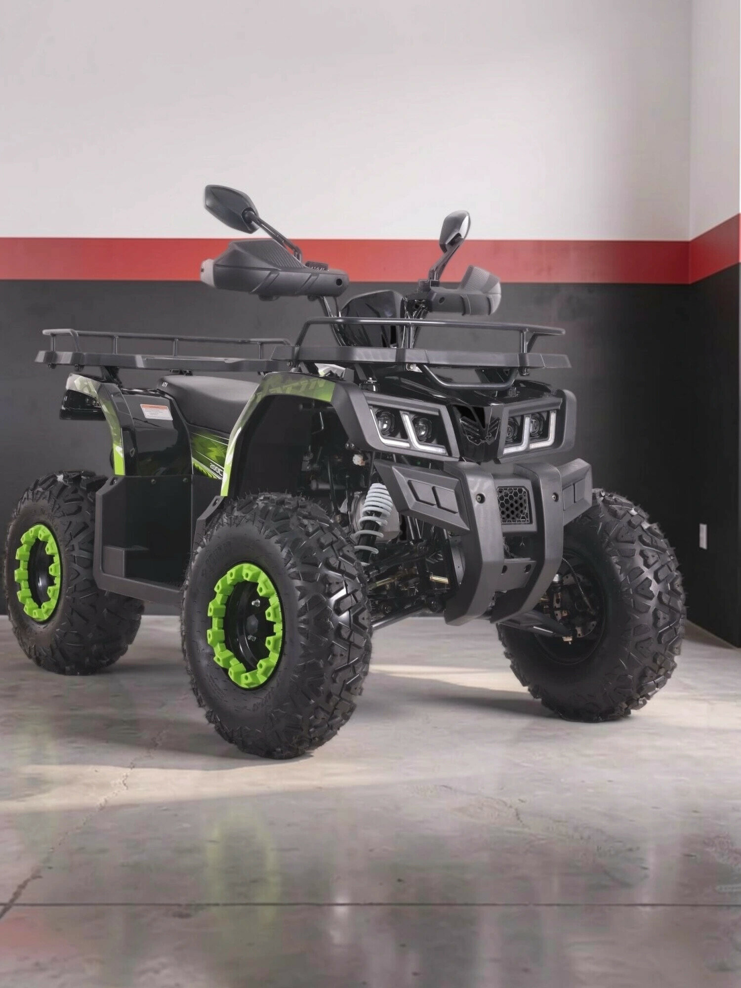 Квадроцикл VMC ATV 200 PRO . ❗ Вариатор .✅ Двигатель tao motor ❗ 17 л. с ✅ Лебёдка ❗