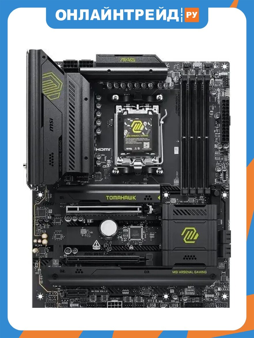Материнская плата Msi MAG B850 TOMAHAWK WIFI (AM5, ATX)