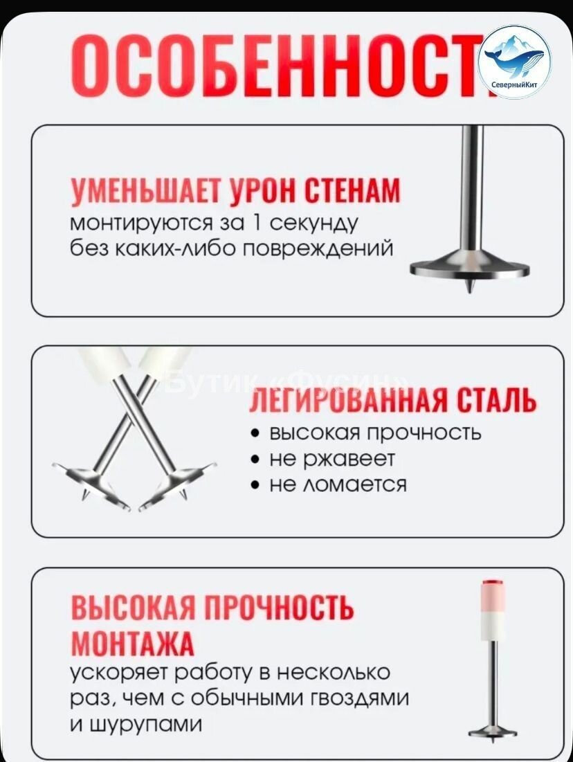 Дюбель гвозди 25мм — фото 1