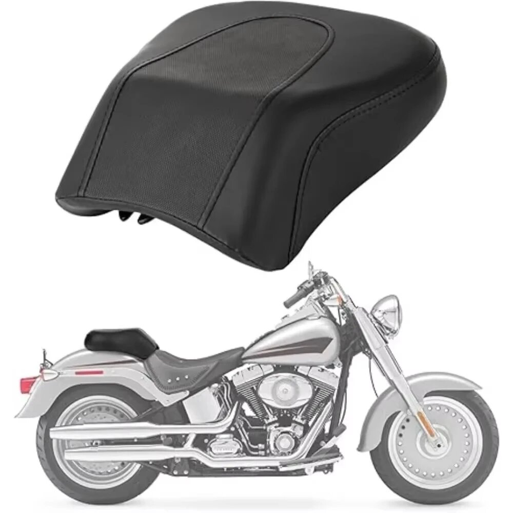 Кожаная Подушка Сиденья Для Пассажира Harley Davidson FLSTF Fat Boy Для Моделей 2005-2012 Годов
