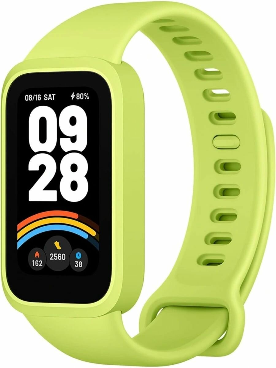 Фитнес-трекер Xiaomi Smart Band 9 Active, 1.47", зеленый