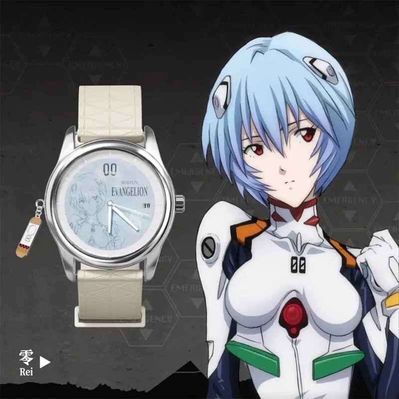 Коллекционные часы Bandai Neon Genesis Evangelion Rei