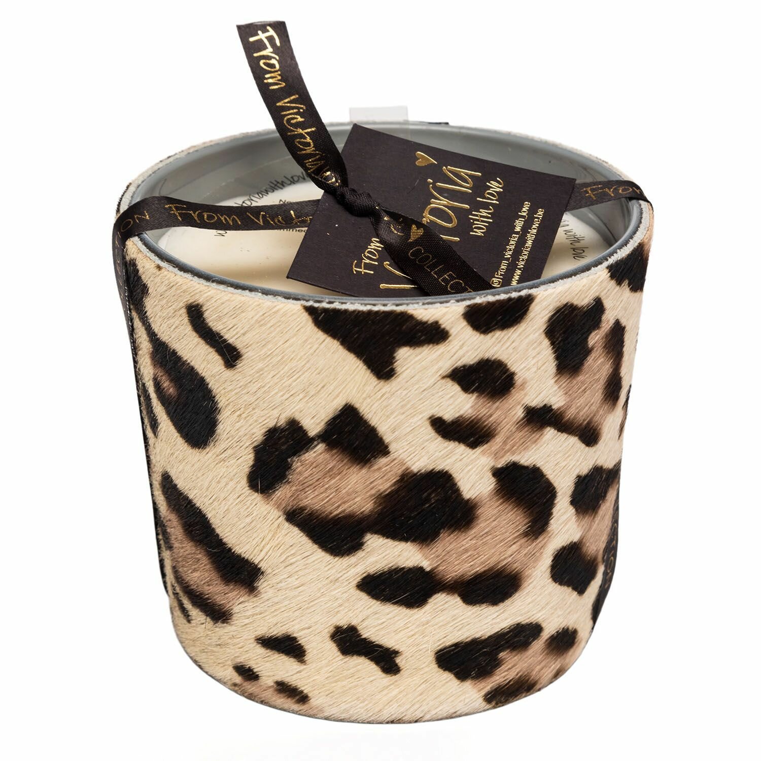 Ароматическая свеча From Victoria With Love Cuffio Small Black Scented Candle