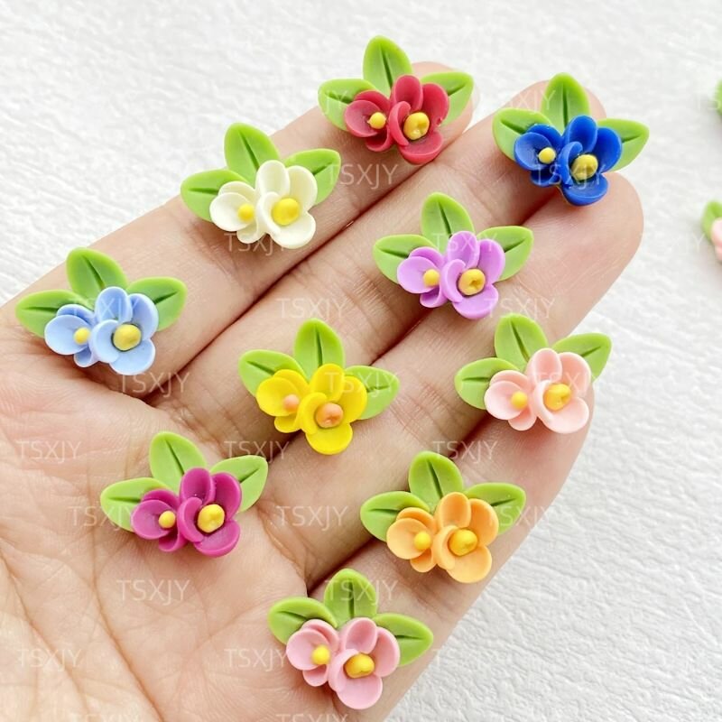 20pcs смола / розы DIY украшения аксессуары
