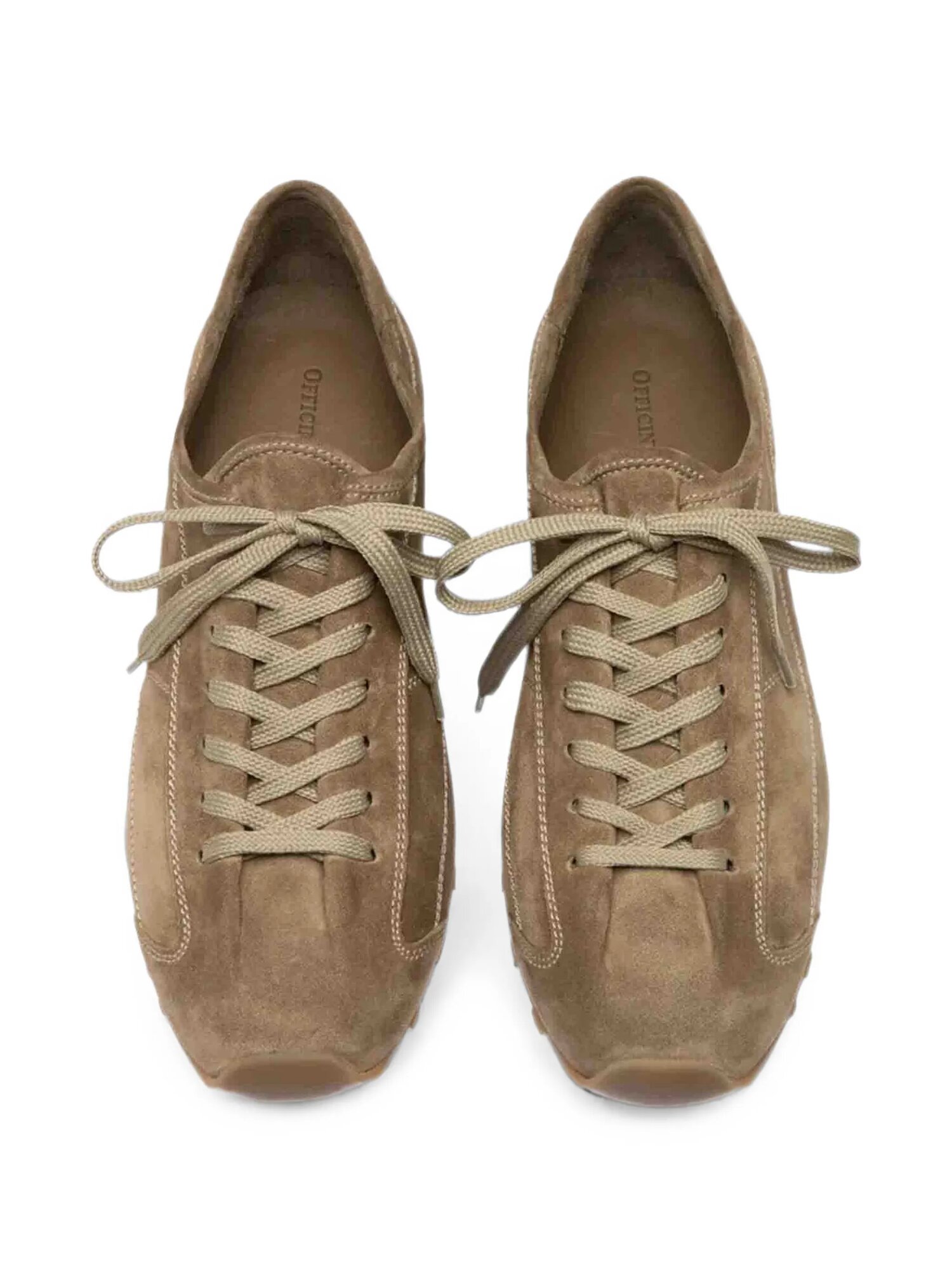 Кроссовки Officine creative Suede panelled sneakers, размер 45, разноцветный — фото 1