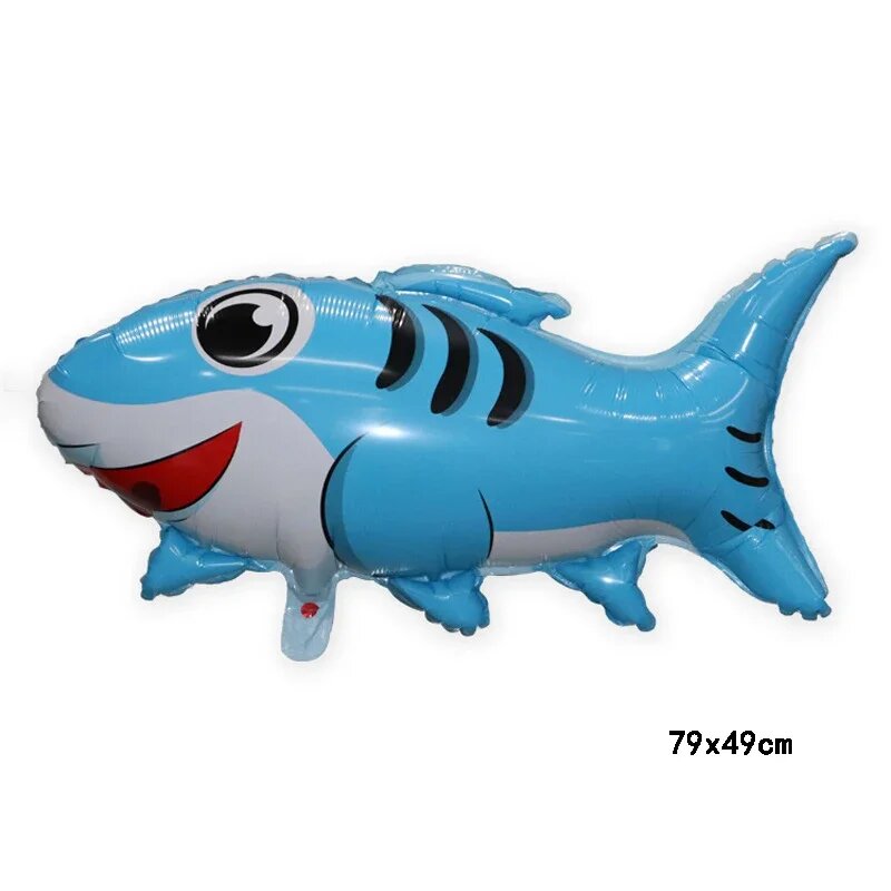 Фольгированный шар "Акула", 79x49 см, shark