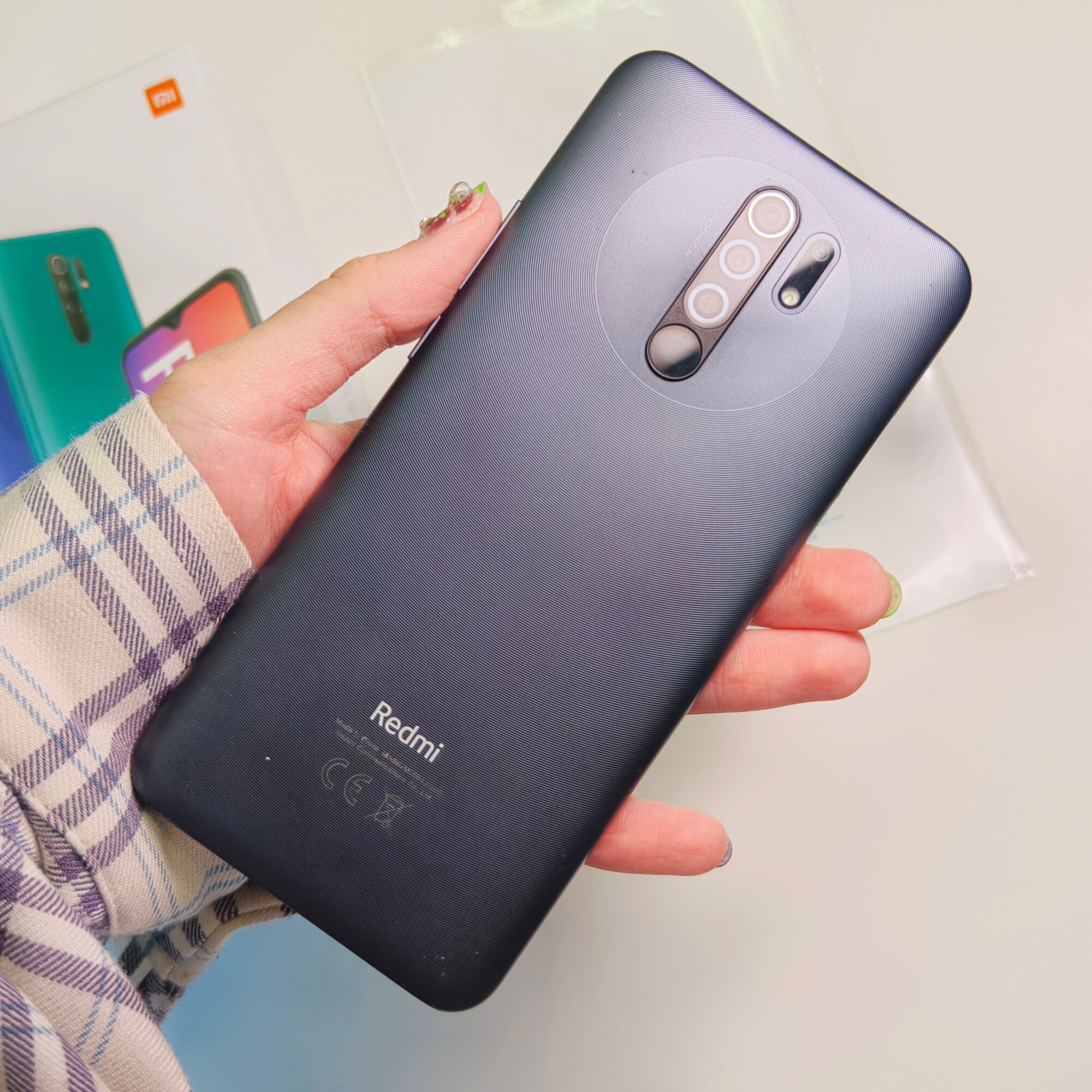 Смартфон Xiaomi Redmi 9 4/64Gb (NFC) Carbon Gray (4G LTE)