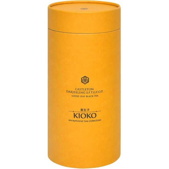 Чай черный Kioko листовой Castleton Darjeeling S.F.T.G.F.O.P. 100 г (Индия)