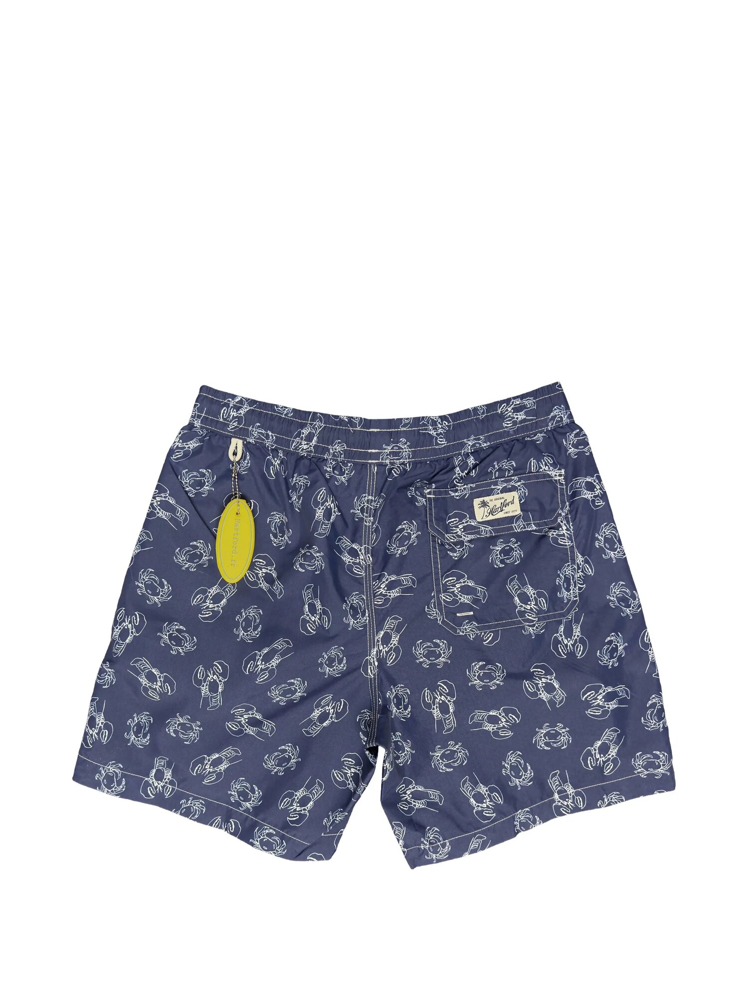 Шорты для плавания Hartford Lobster-print drawstring swim shorts, размер 50 — фото 1