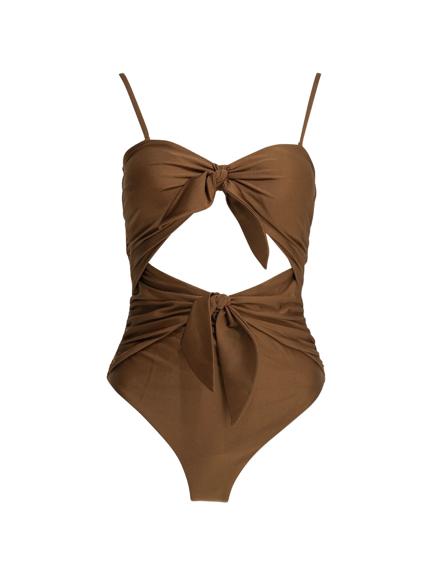 Купальник Cut-out bow-detail swimsuit