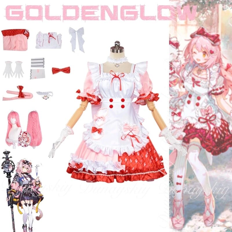 Косплей костюм Arknights Goldenglow Linkage Flower House XXXL, c1w1