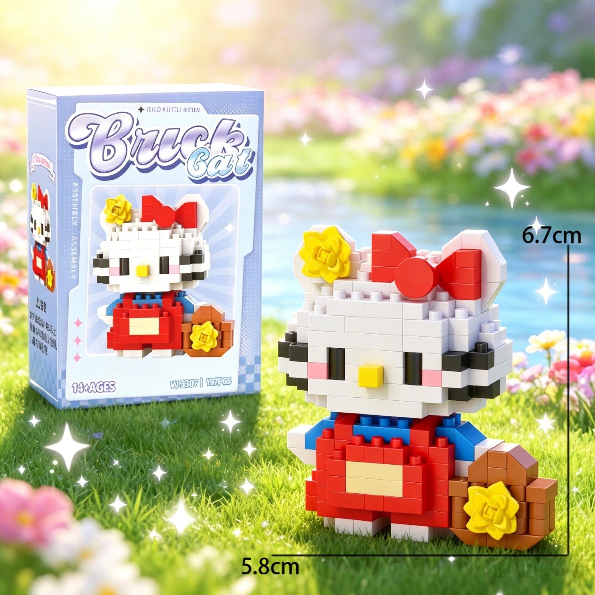 Keeppley набор строительных блоков Hello Kitty