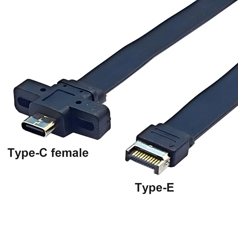 Кабель-переходник OULLX Type E на Type C USB3.2 GEN2*2 30CM