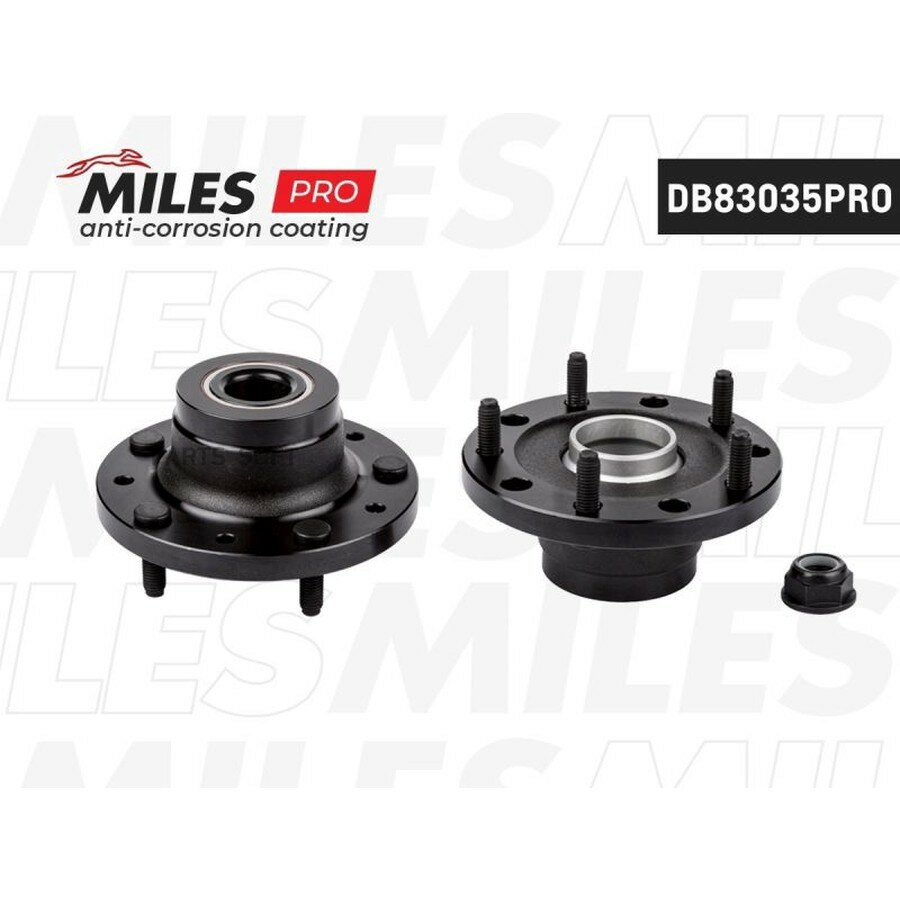 MILES DB83035PRO Ступица с подшипником задняя FORD TRANSIT 06- 800/1300KG. ()