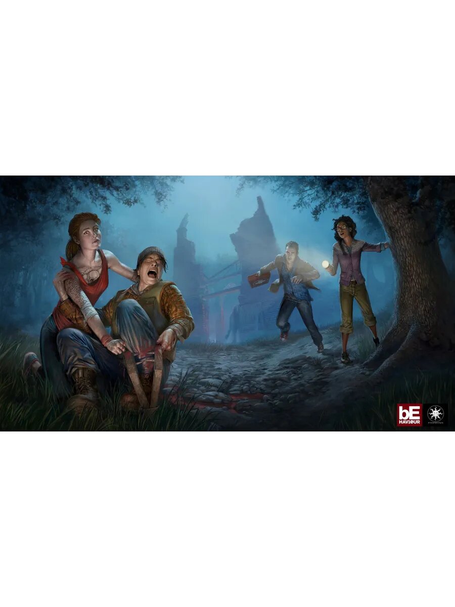 Постер "dead by daylight parni, заставка" А3