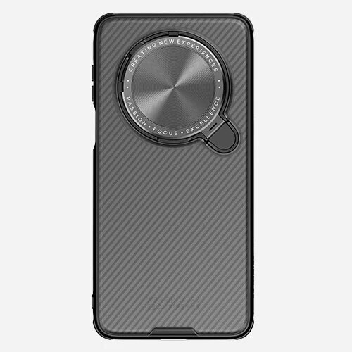 Чехол для Huawei Mate 70 Pro с металлической линзой, ударопрочный, прозрачный черный
