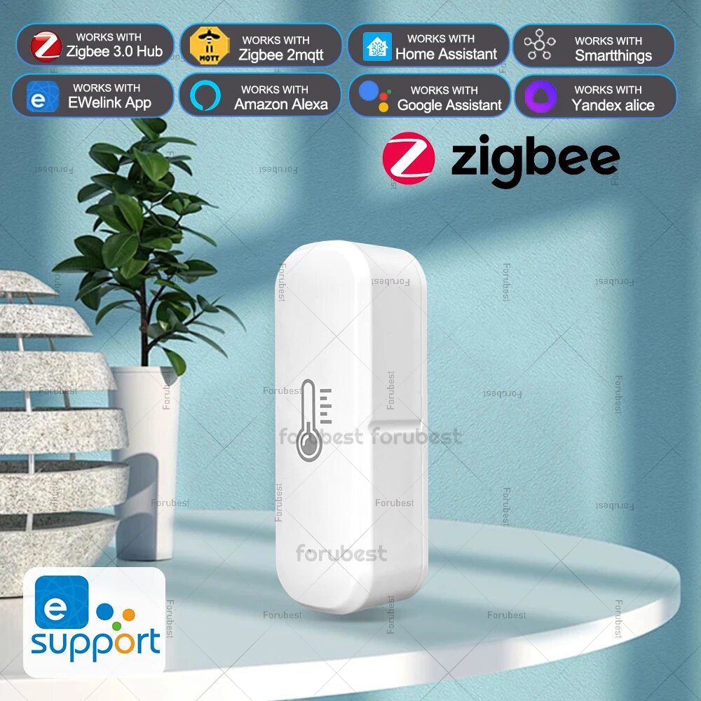 Датчик температуры и влажности Zigbee EWelink