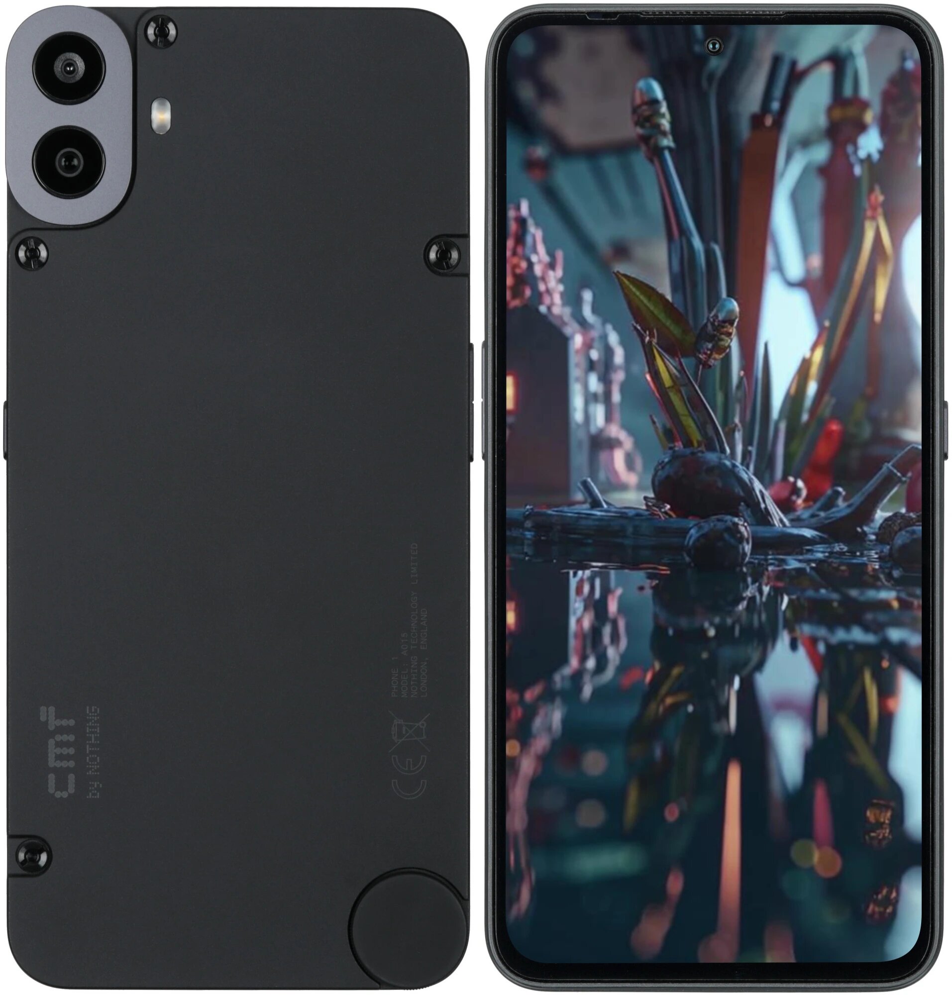 Смартфон CMF Phone 1, 8ГБ/256ГБ, Android, 6,67", OLED, black