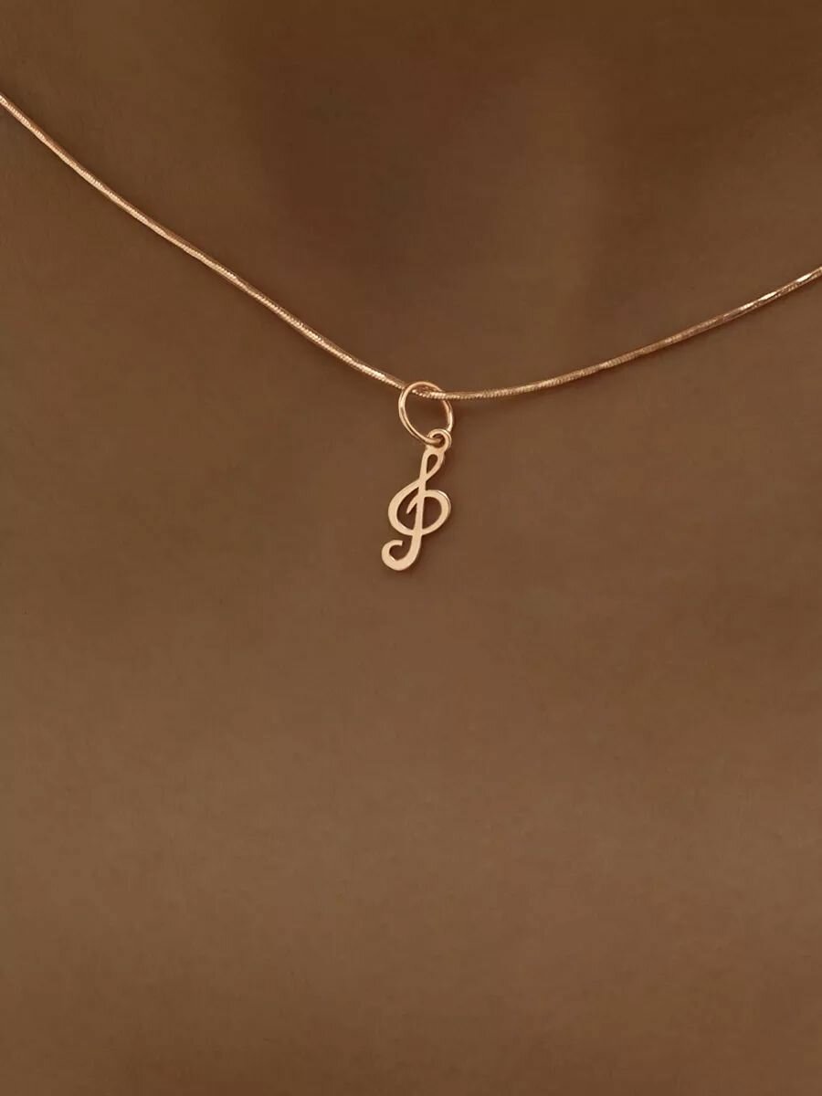 Подвеска, серебро, 925 проба, золочение