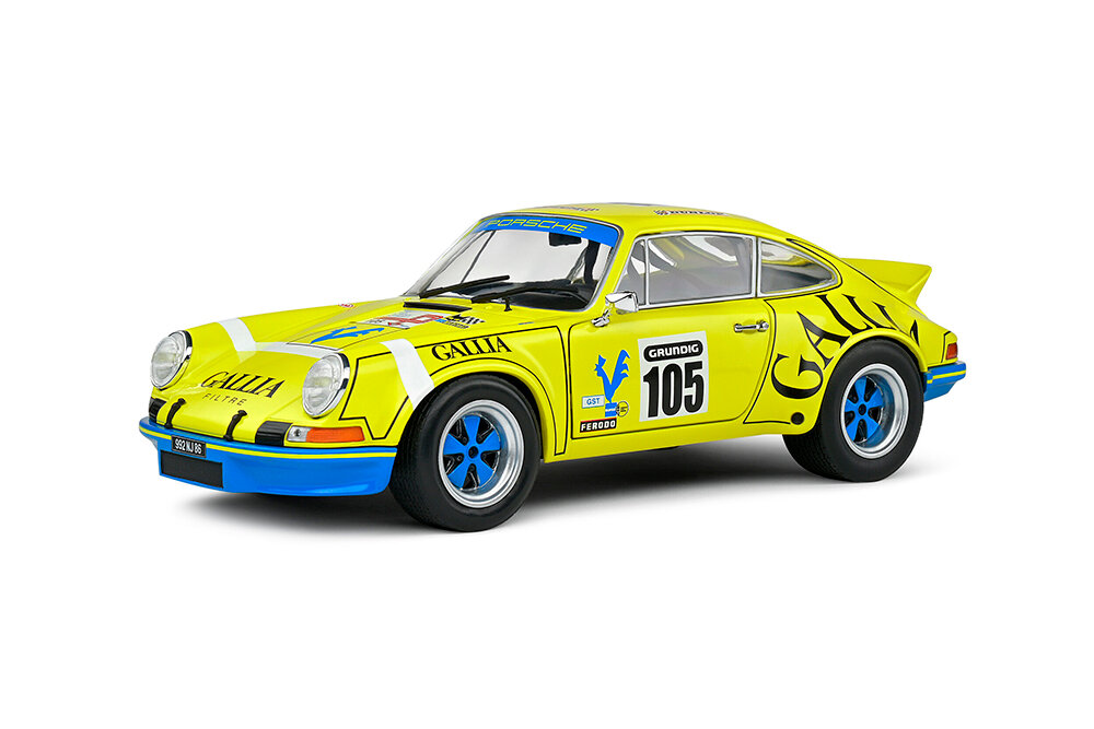Модель коллекционная SOLIDO Porsche 911 rsr no 105 tour car 1973