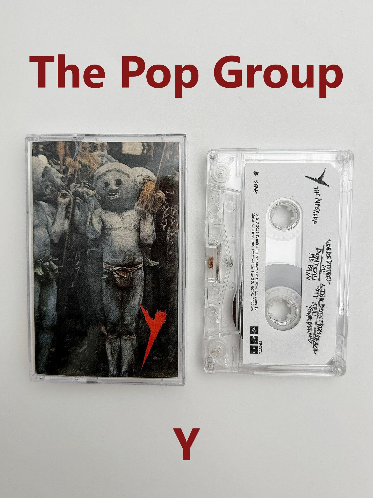 The Pop Group. Y (MC/Reissue/Аудиокассета)