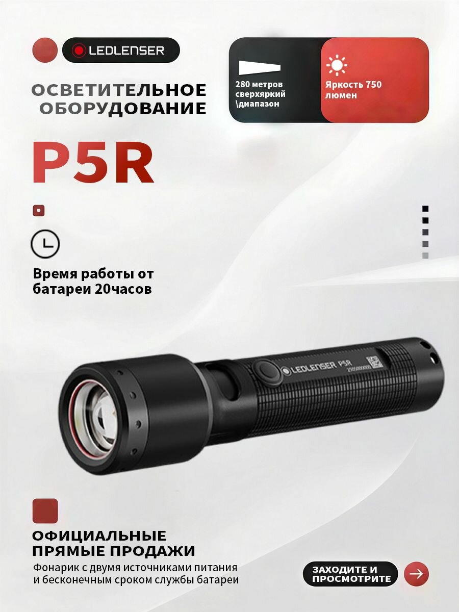 LED Lenser Фонарь-прожектор
