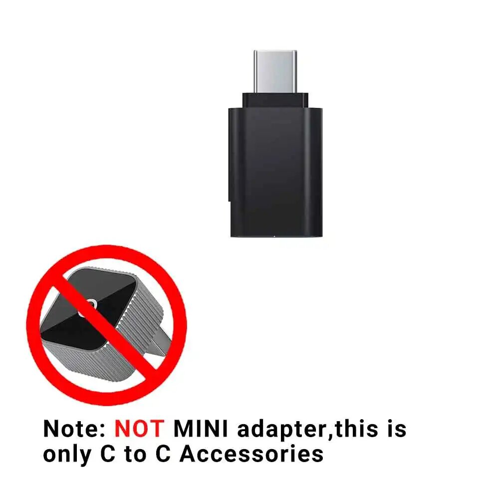 OTTOCAST MINI Slim Wireless CarPlay Android Auto адаптер 2 в 1 USB-ключ C to C Accessories
