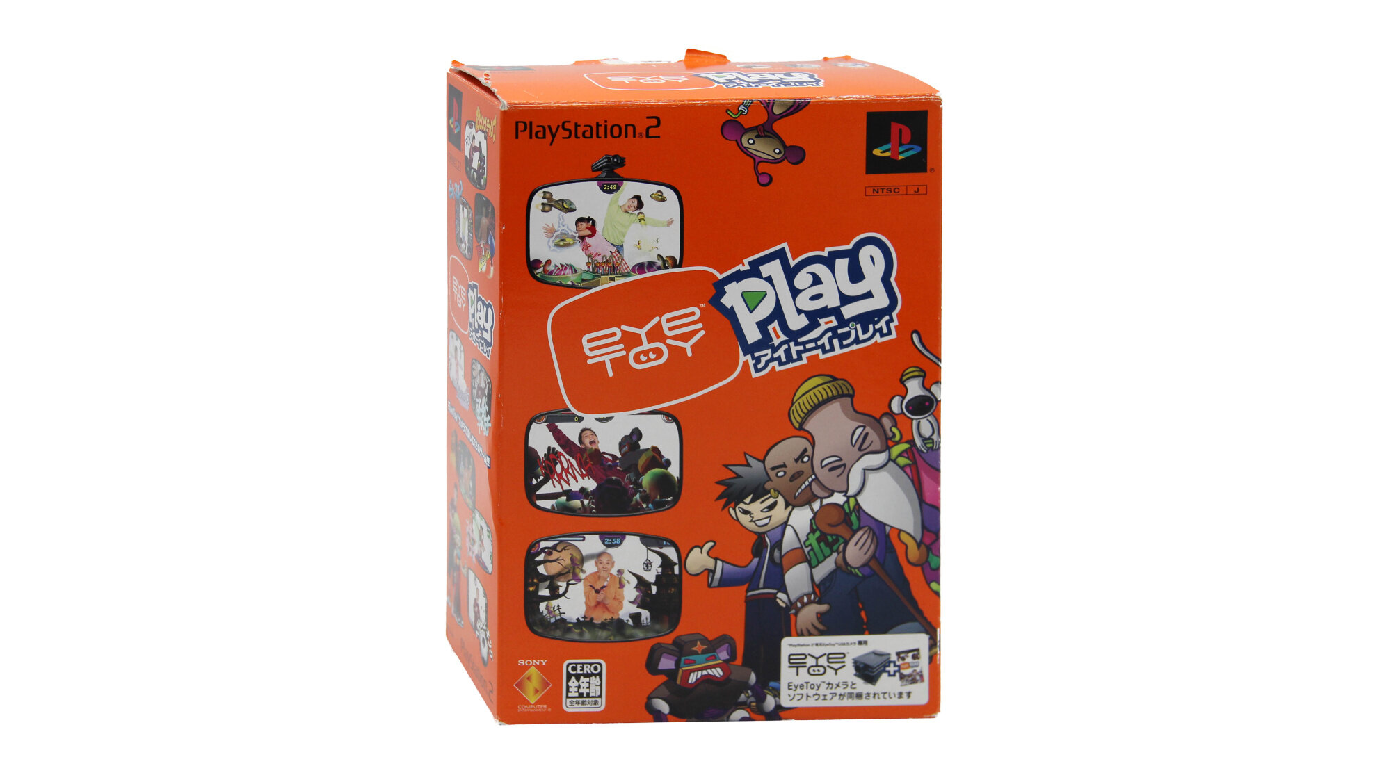 Камера Eye Toy USB Camera для PS2 в коробке (NTSC-J)