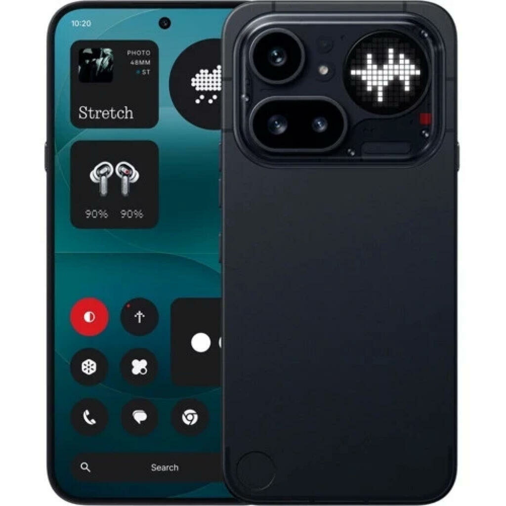 Смартфон Nothing Phone 4A Pro, 5G, NFC, 12/256Gb, Black (Черный)