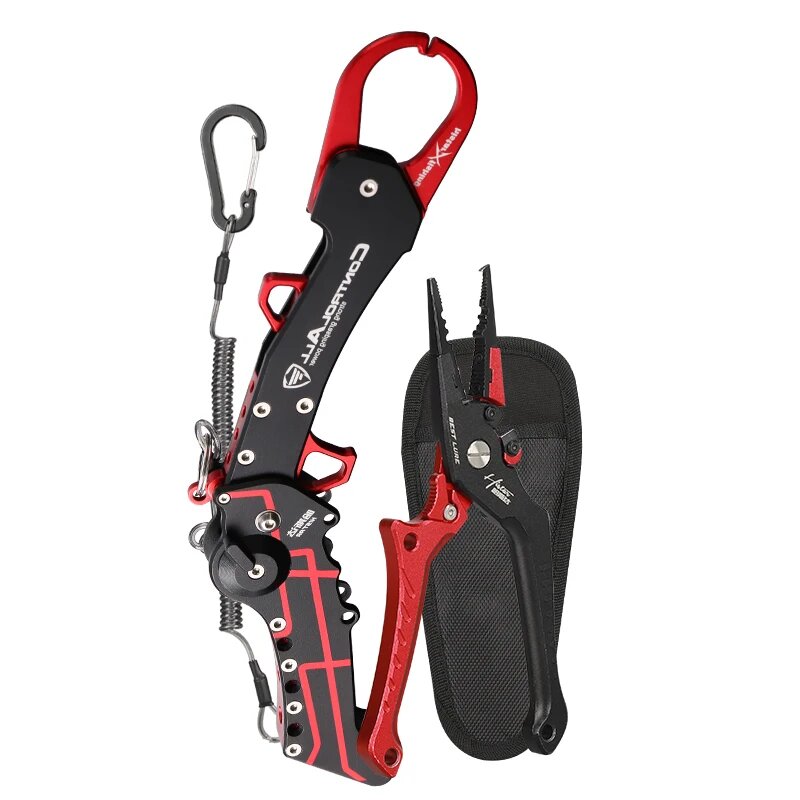 Плоскогубцы рыболовные Hasida Red Grip N Plier, красные