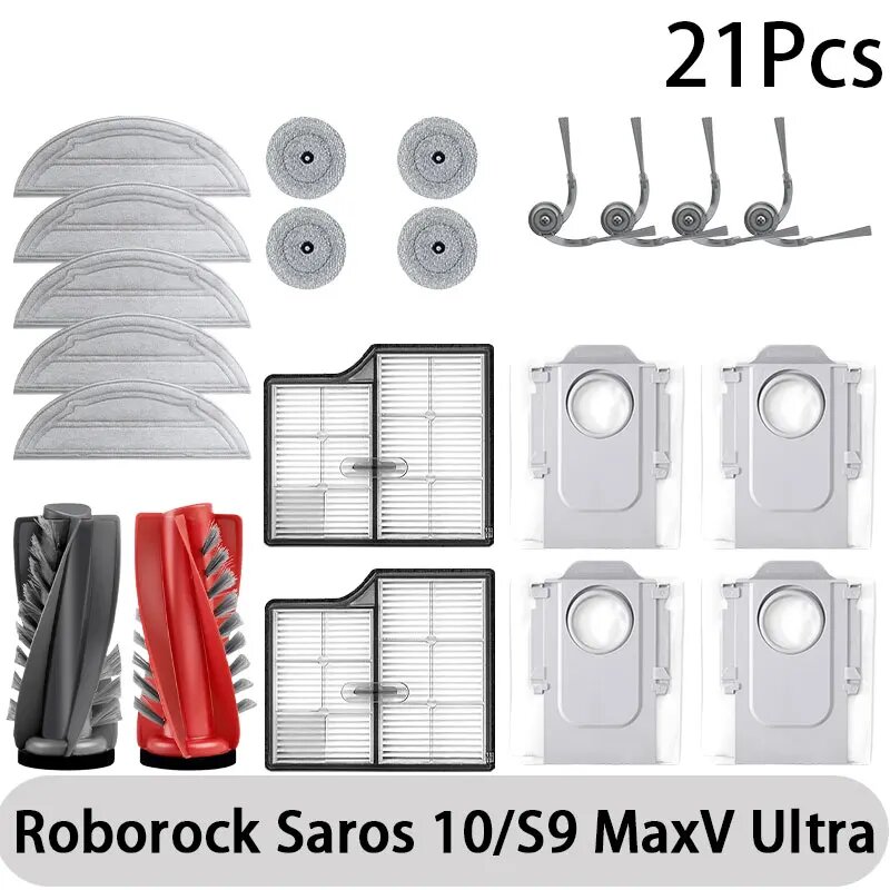 Roborock Saros 10/Roborock S9 MaxV Ultra Запасные части для робота-пылесоса светло-зеленый