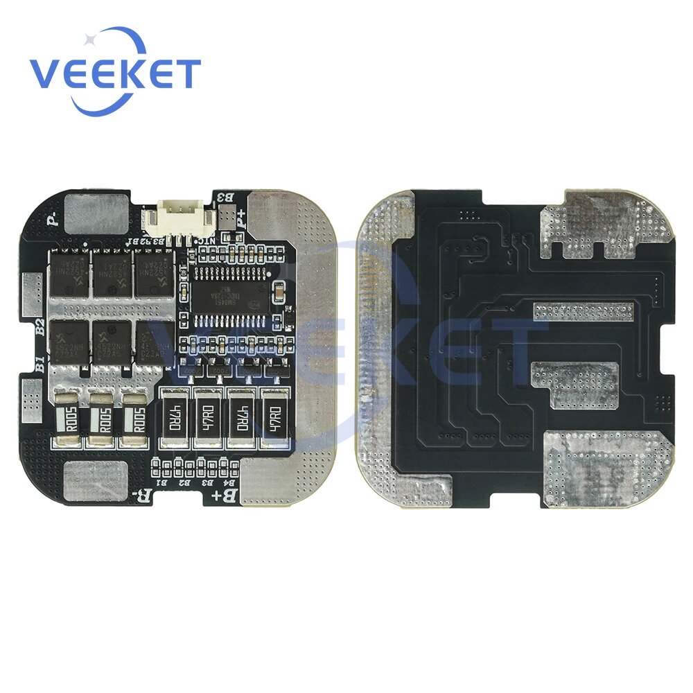 BMS плата защиты Li-Ion 4S 60A