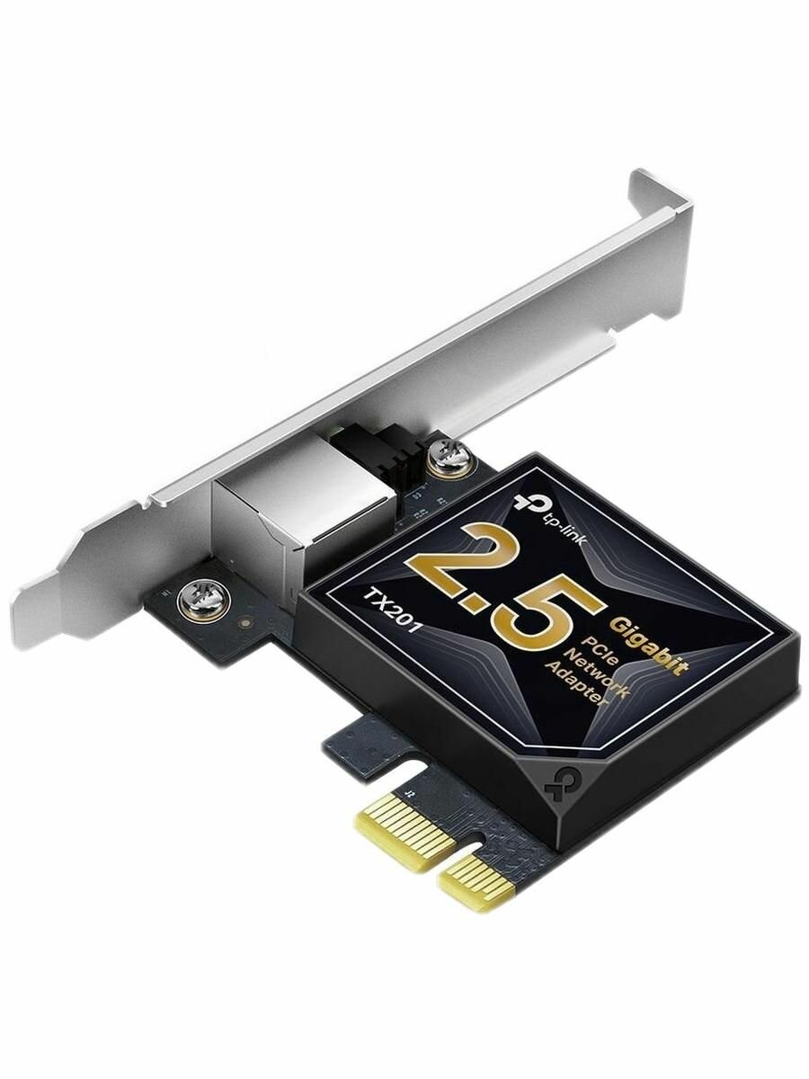 Сетевой адаптер 2.5G Ethernet TP-Link TX201 PCI Express