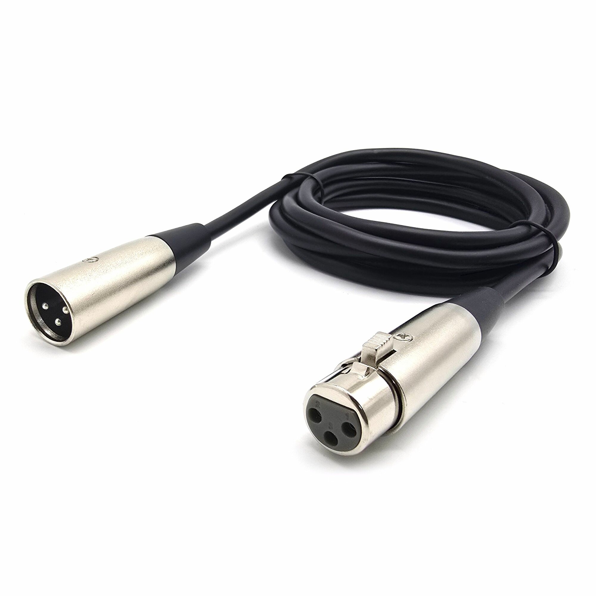 Кабель Аудио XLR-XLR 3pin штекер - гнездо, 1.8м
