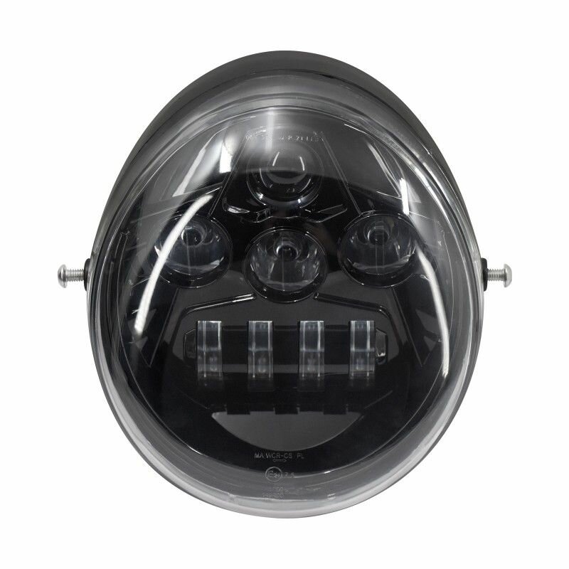 Для мотоцикла Harley V-Rod Muscle Rod VRSCA VRSCB VRSCF: светодиодная фара в сборе, защита фары.