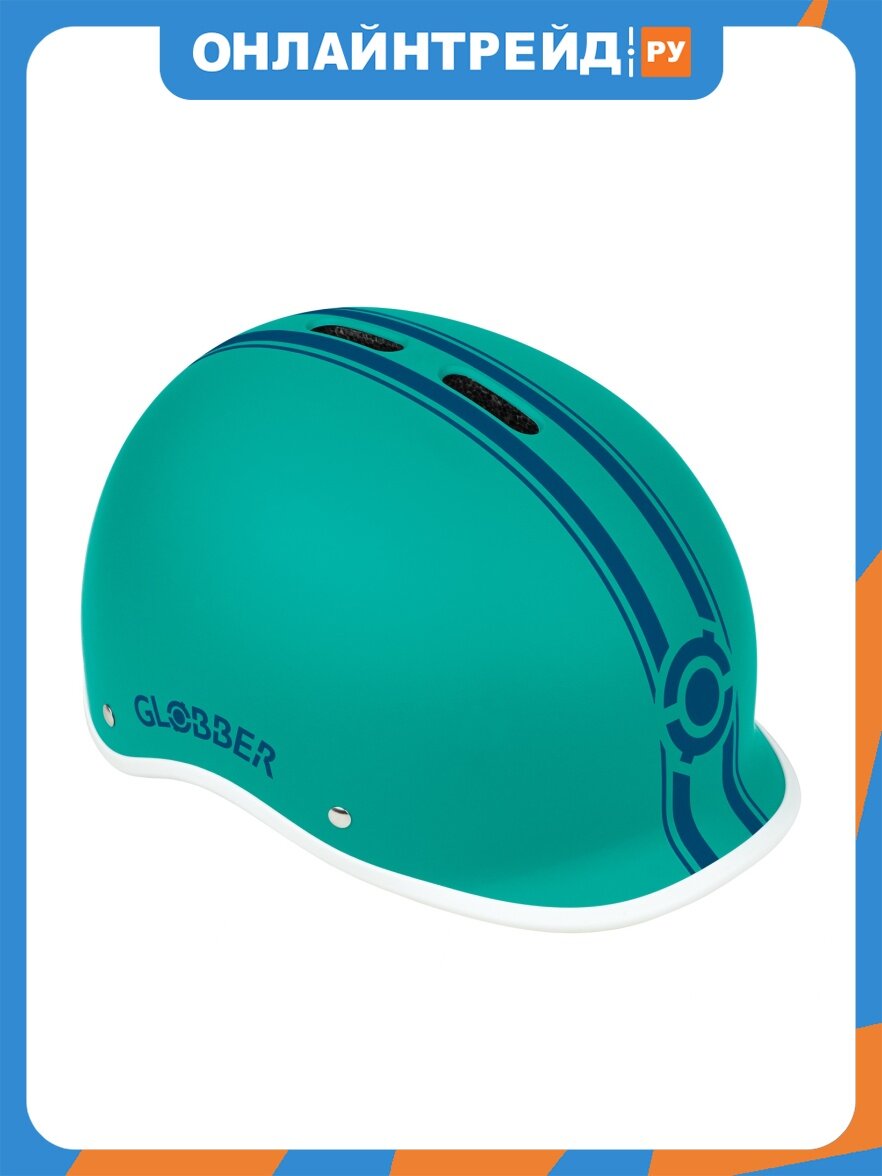 Шлем Globber Ultimum Helmet S/M (51-55CM), изумрудный