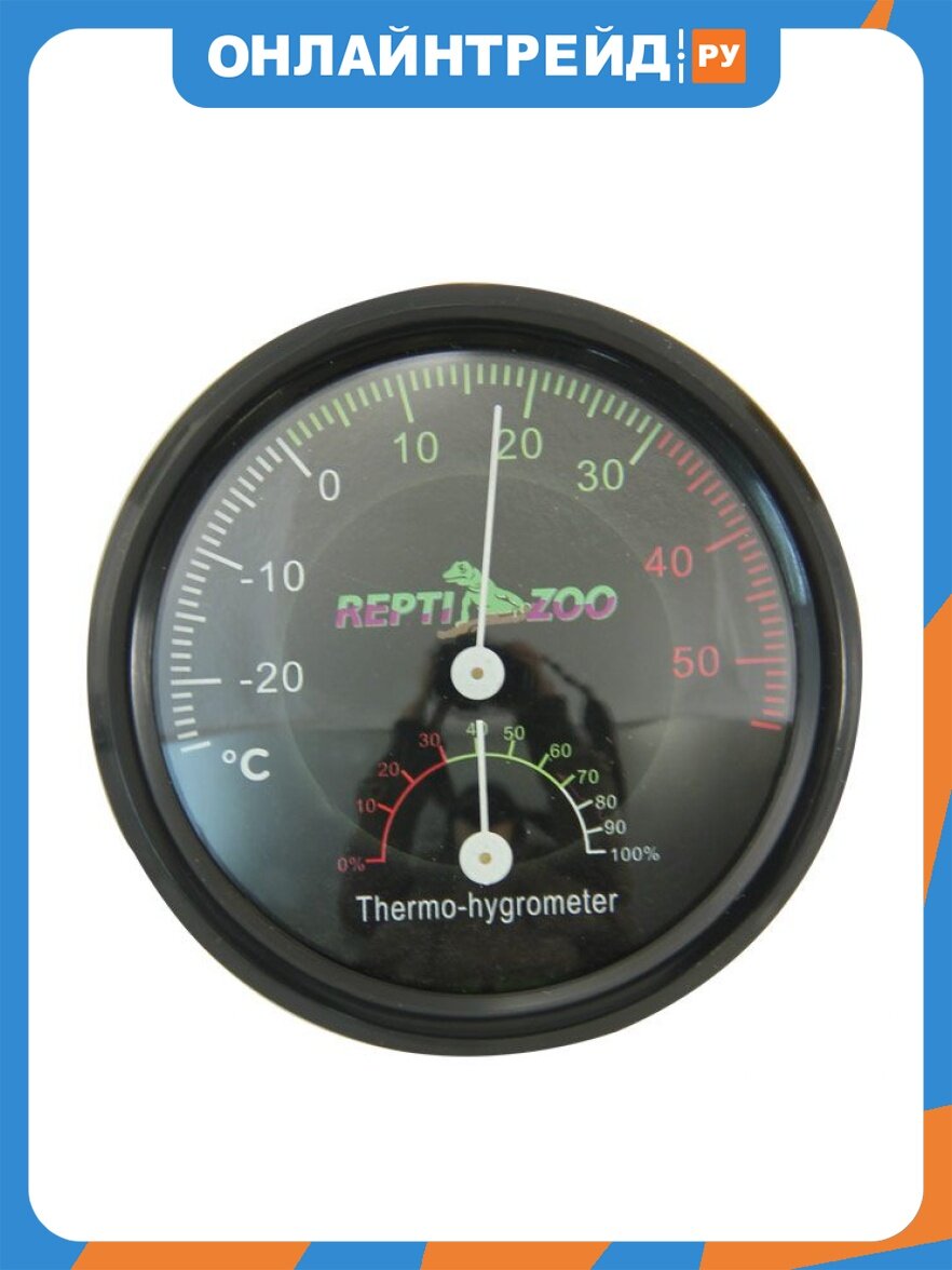 Термогигрометр Repti-zoo 01RHT овый, 75*15мм