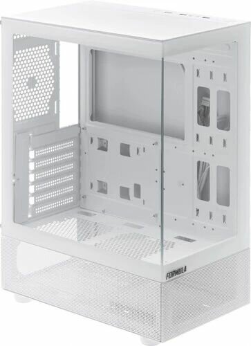 Компьютерный корпус Formula V Line Crystal Z1 (CRYSTAL Z1 White) белый - Midi Tower, ATX, USB 2.0 Type-A, USB 3.2 Gen 1 Type-A