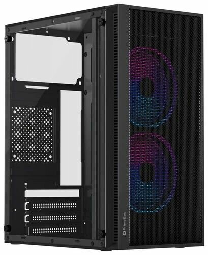 Компьютерный корпус Iron Pride K1 (УФ-00002644) черный - Mini Tower, Micro-ATX, USB 2.0 Type-A, USB 3.2 Gen 1 Type-A