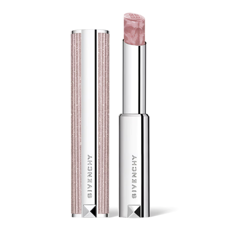 Губная помада женская Givenchy 2025 Spring Limited Pink Shimmer Marble Pattern Lipstick Nourishing Long lasting, оттенок #No.230 Sparkling Coral, 2.8 г