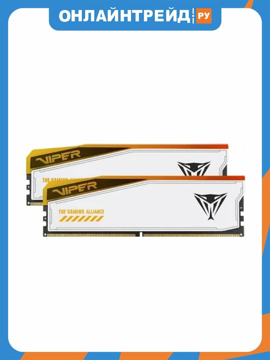 Оперативная память DIMM Patriot Memory PATRIOT Viper Tuf Gaming Alliance 32GB (16GB x2) DDR5-6000 (PVER532G60C36KT)