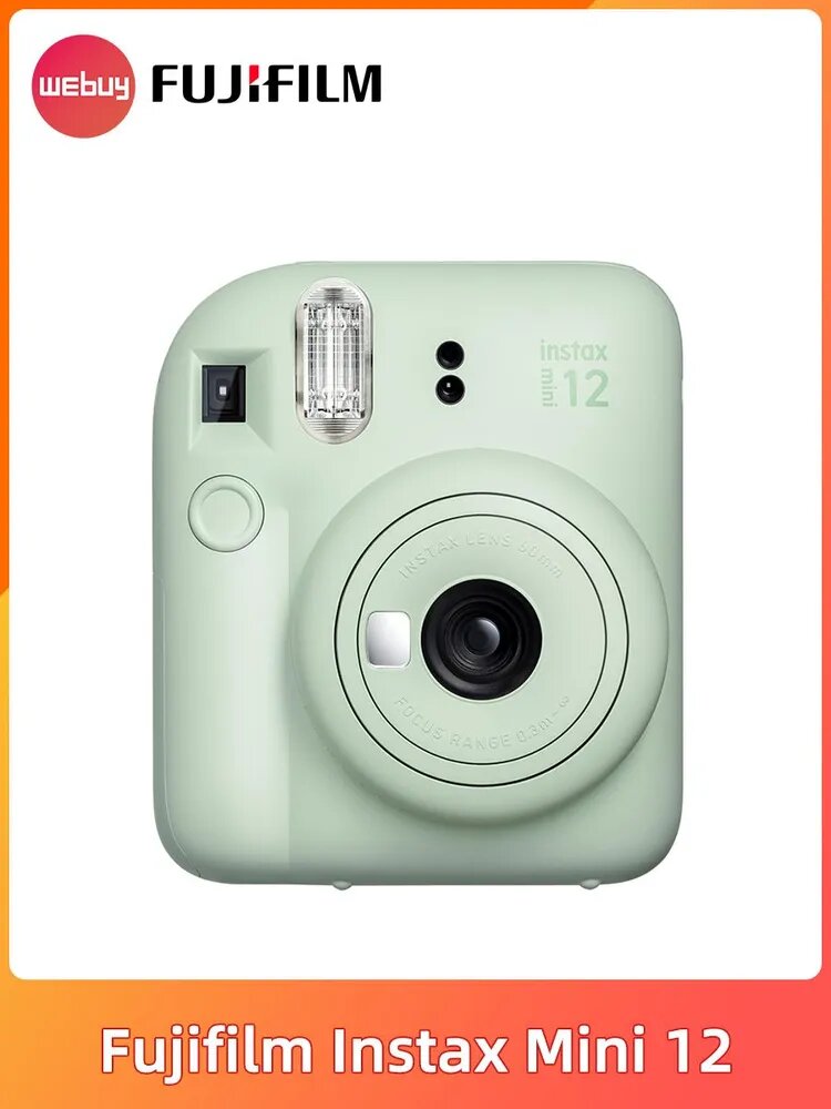Fujifilm Мини-принтер Instax Mini 12 Мини-принтер, Монохромный, Цветной