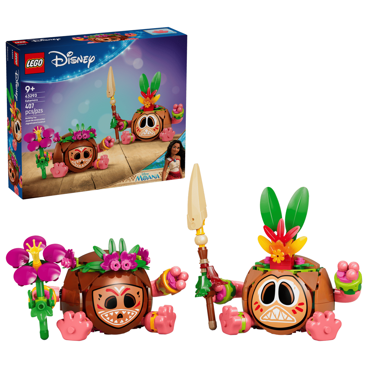 Конструктор LEGO Disney 43293 «Моана» - Какамора, 9+, 407 дет.