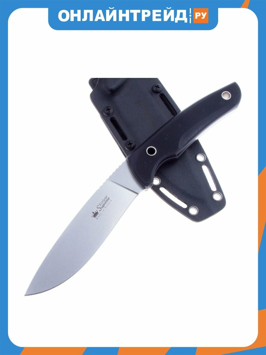 Нож туристический Kizlyar Supreme Savage (G-10) D2 StoneWash