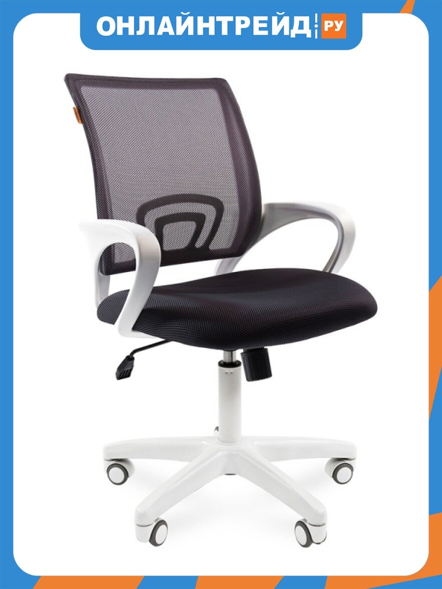 Кресло офисное Chairman 696 Россия TW-12/TW-04 серый N