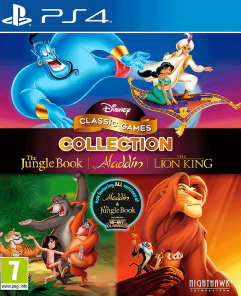 Видеоигра Sony Disney : The Jungle Book Aladdin the Lion King Для PS4